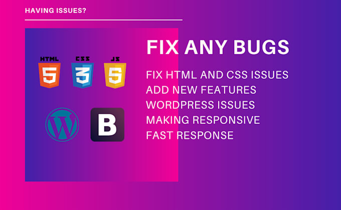 Fix and develop responsive html css wordpress website by Hasan_miraz ...