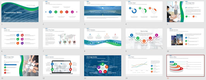 Design your business presentations, pitch deck by Styleitgraphics | Fiverr