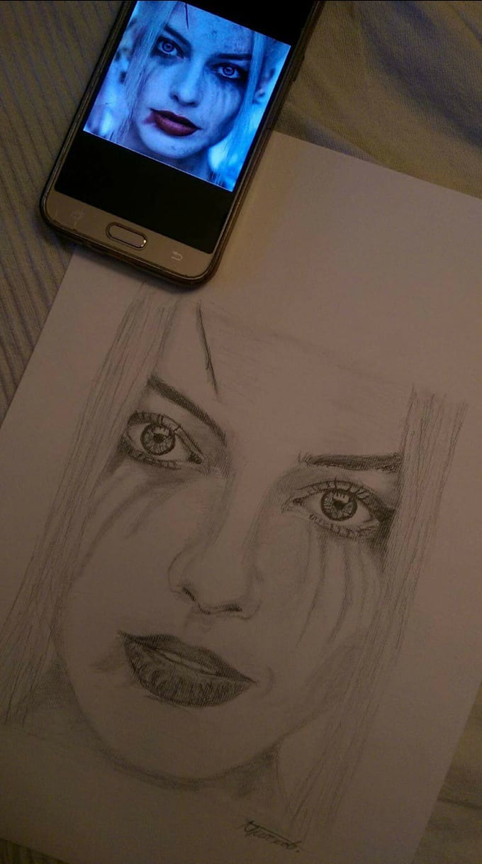 Draw a portrait of your desire by Mateoprickov | Fiverr