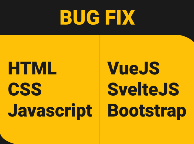 Fix Any Html Css Sass Javascript Svelte Js Vue Js Pwa Errors Issues By Valmisson Fiverr