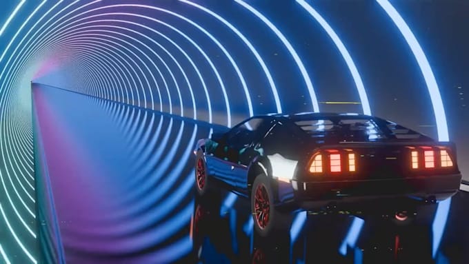 Make 3d synthwave style looping animations for your projects by Chief_smuse | Fiverr