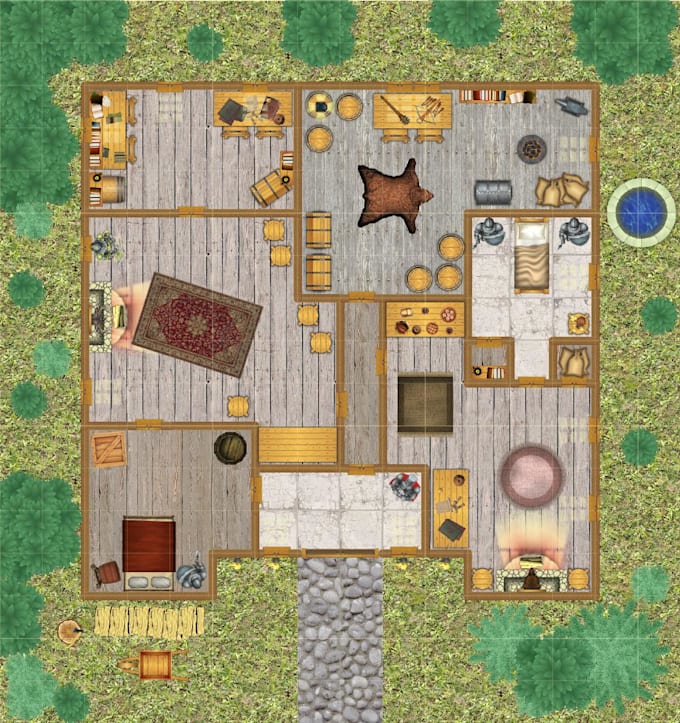 Make you maps for tabletop games based on your ideas by Nevets102797 ...