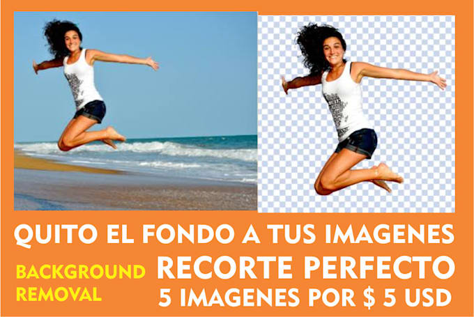 Quitar fondo background removal by Gerardobarnard | Fiverr
