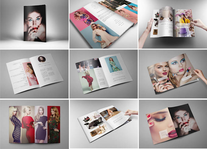 Design magazine pages, magazine cover, catalog,book cover by ...