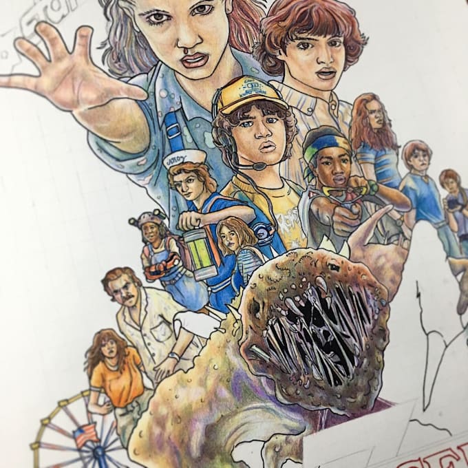 Create your dream realism poster for your mancave by Sharpenings | Fiverr