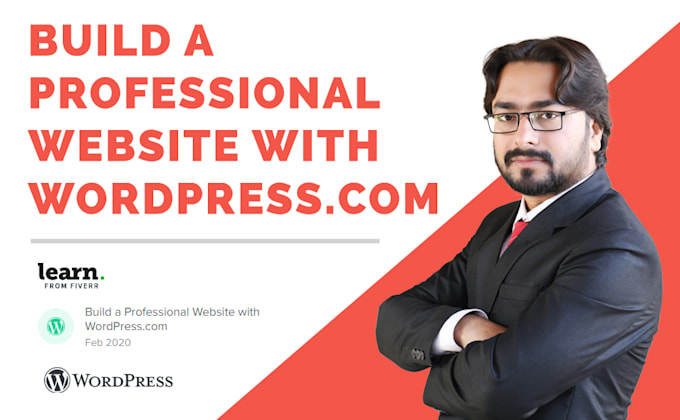 Build a professional website with wordpress com by Theonnax | Fiverr