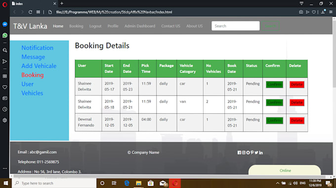Do html css php assignment and projects in 24 hours by Dilshanharendra | Fiverr