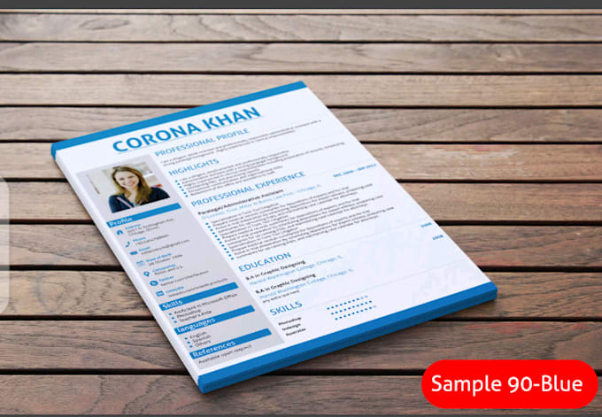 Edit, rewrite and design an amazing resume,cv and cover letter by ...