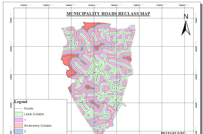 Create topographic maps in arcgis and autocad by Agnesrahab | Fiverr