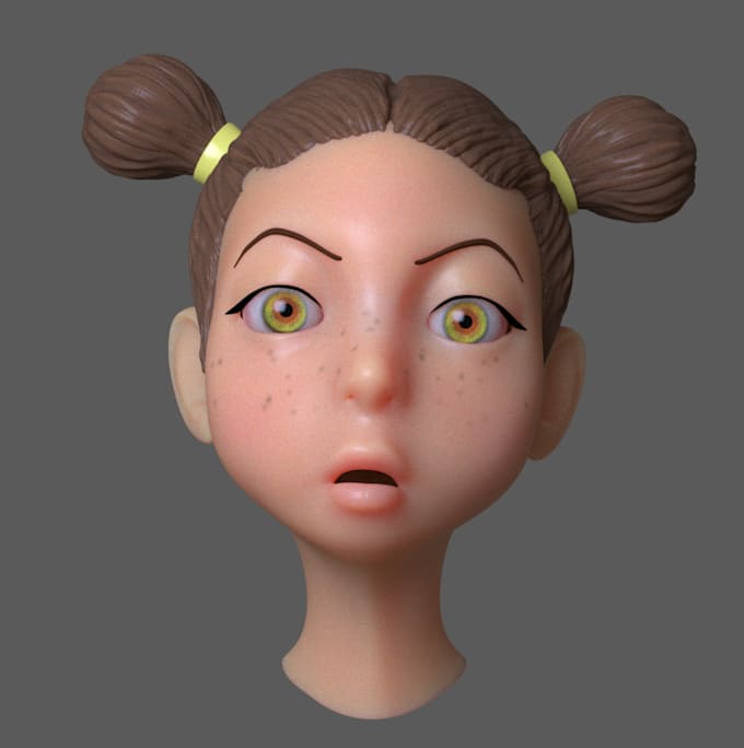 Do facial and body character rigging and 3d animation by Malea3d | Fiverr
