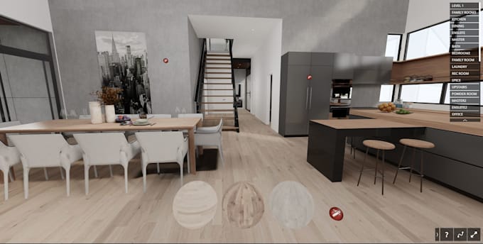 Create a 3d walk through tour by Fraservvirtual | Fiverr