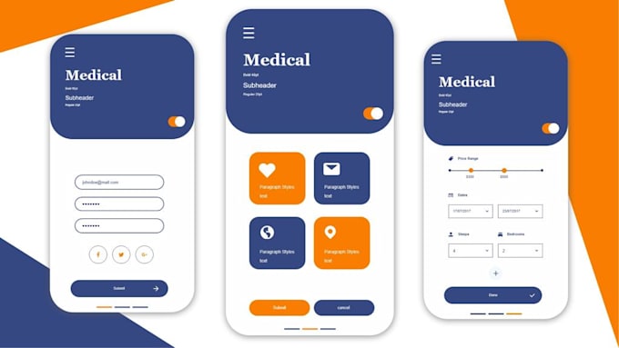 Create user interface for mobile applications by Creativist626 | Fiverr