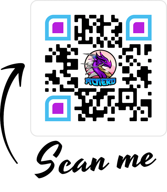 Design a custom qr code with your logo by Mrflutschi | Fiverr