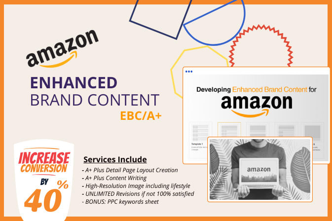 Create ebc amazon enhanced brand content high converting a plus by Socialfocus | Fiverr