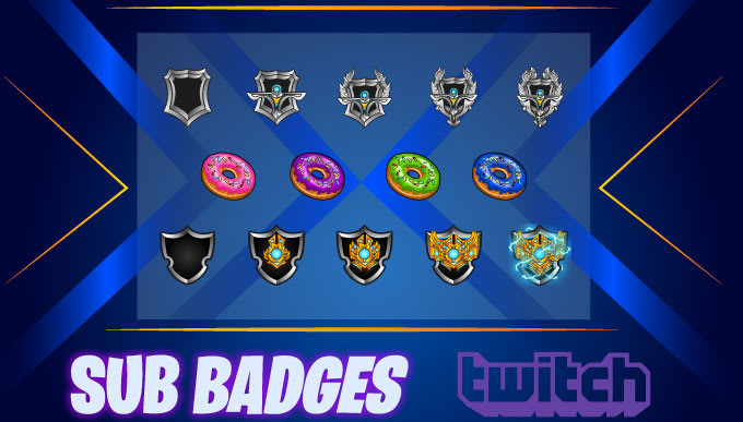 Create custom sub badges by Cukstudio | Fiverr