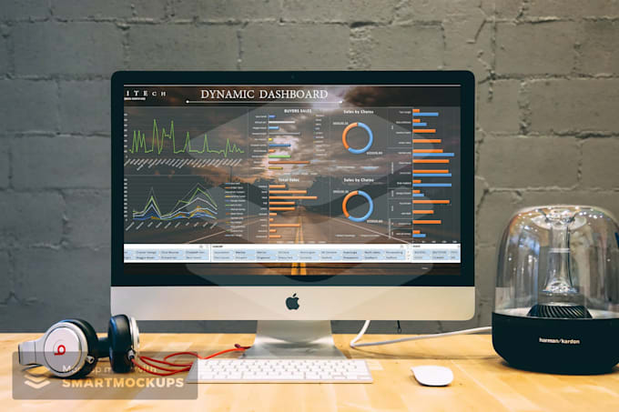 Do Excel Dynamic Dashboard Pivot Tables Charts And More By Mechitech Fiverr