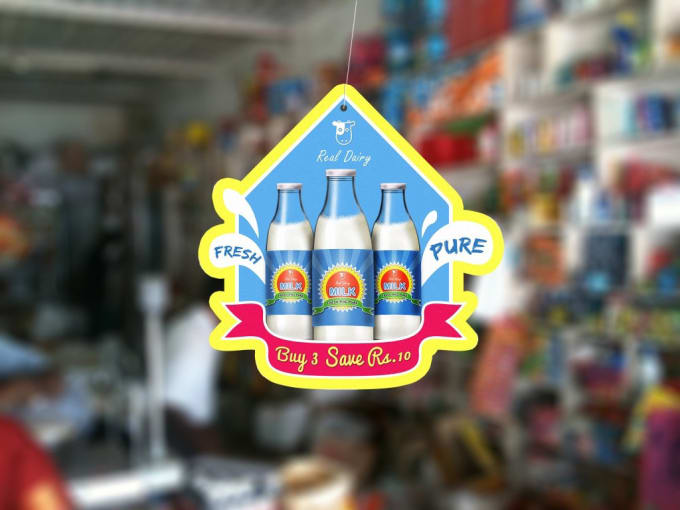 Do Creative Print Ready Product Dangler Design For You By Raytul Fiverr