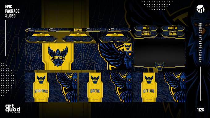 Design an animated overlay by Artquod | Fiverr