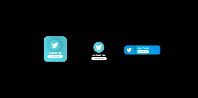 Make animated social overlays for your stream by Spktral | Fiverr