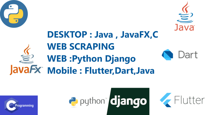 Do your python,java,javafx,c,flutter projects by Devgirl98 | Fiverr Do your python,java,javafx,c,flutter projects by Devgirl98 | Fiverr