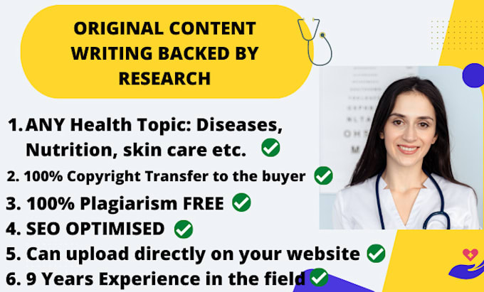 Write health, medical, beauty and nutrition articles by Alexia_arden ...