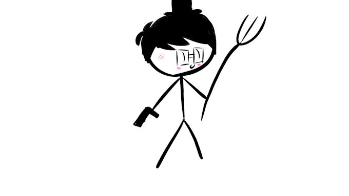 Draw you a really good stick figure by Ondutyyeetboi | Fiverr