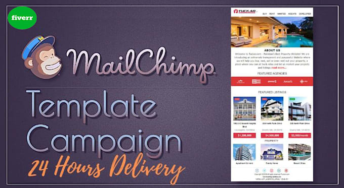 Create responsive mail chimp template by Email_tamplate | Fiverr