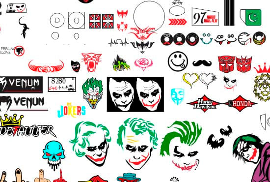 Give you 1000 plus trending cdr vector logo files by Makdesignscdr | Fiverr