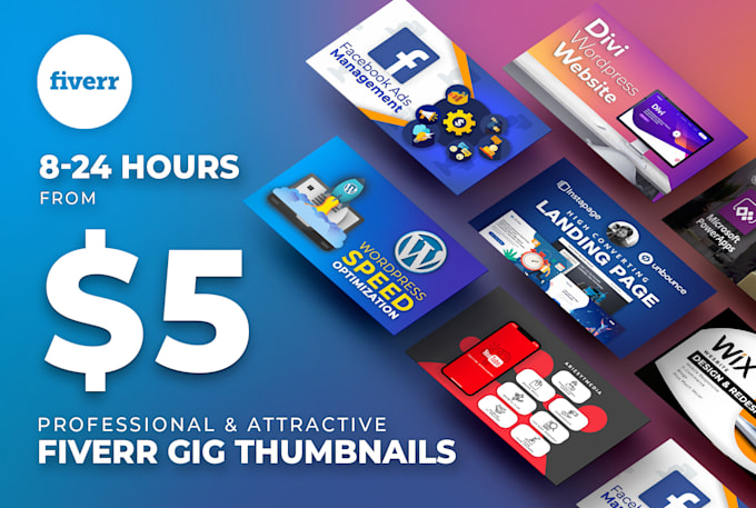 Create fiverr gig cover, image, thumbnail, photo in 24 hours by ...