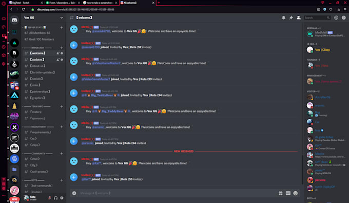 Create a professional looking discord by Discordpro_ | Fiverr