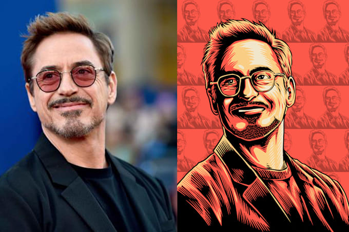 Make your portrait into propaganda poster style for you by Coldinkart ...