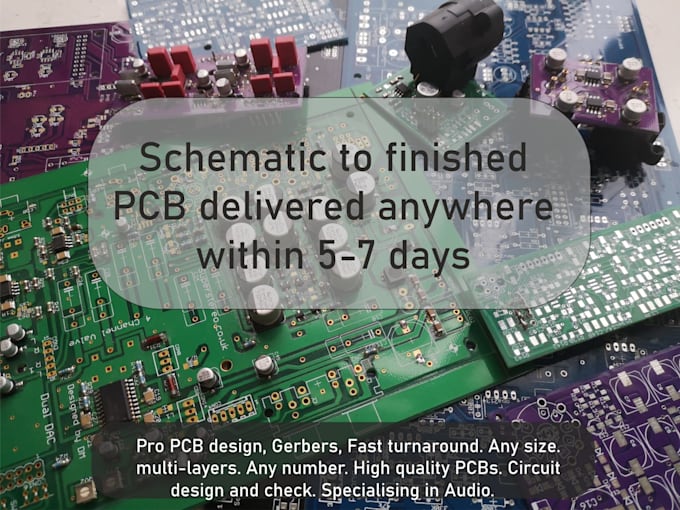 Turn any circuit diagram to finished pcb in a week by Duncanmorrison ...