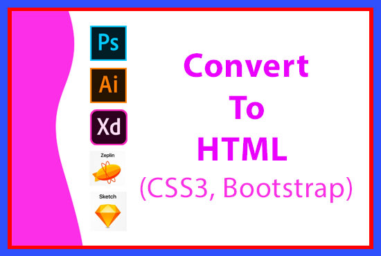 Convert your psd, sketch, xd to html resposive website by Rgragory | Fiverr Convert your psd, sketch, xd to html resposive website by Rgragory | Fiverr