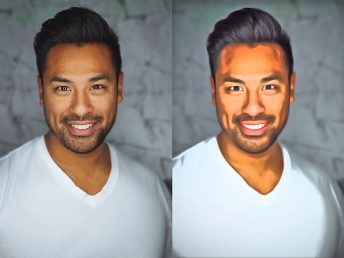 Convert your pic into cartoon digital picture by Faisal_rahahleh | Fiverr