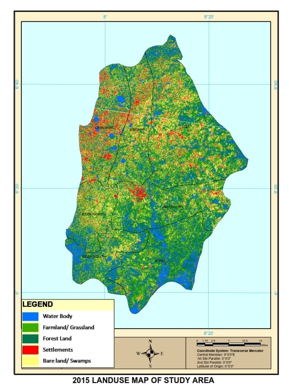 Design land use map and land cover map for your project by Ubong77 | Fiverr