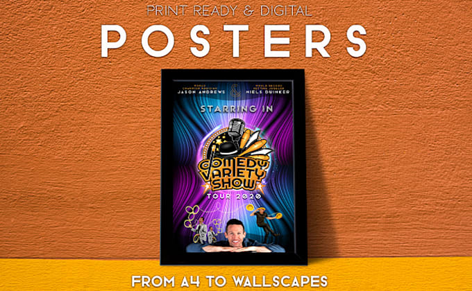 Do a most creative and effective poster design by Silvijedj | Fiverr