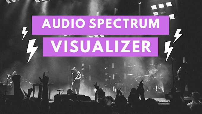 Create an audio spectrum visualizer of your song by Mentalcacao | Fiverr