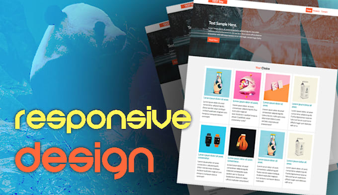 Design a modern website template using html5 and css3 by Ethenstuff ...