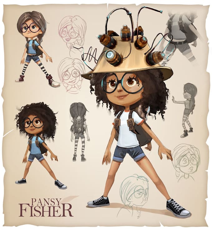 Make character designs realistic or non realistic by Fasihazulfiqar ...