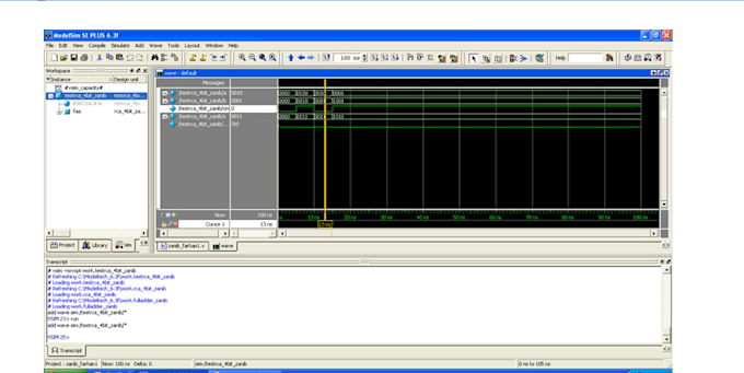 Do coding and designing of different adders using modelsim by Zanib2 ...