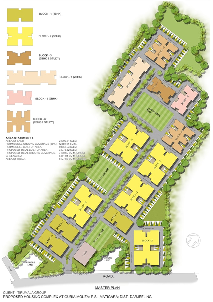 Do master plan rendering in photoshop very fast by Arunavadatta | Fiverr