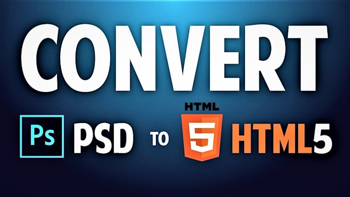 Convert psd to html5 by Hrhira | Fiverr