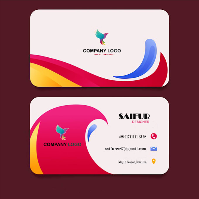 Creative design business card by Saifurce87 | Fiverr