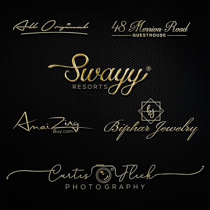 2 outstanding logo design by Hafsarahman513 | Fiverr