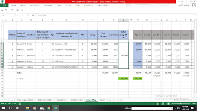 Do your excel spreadsheets tasks, create financial templates, data ...