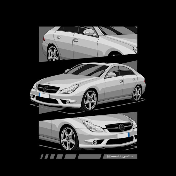 Make cartoon car from your photo by Renaldoyulius | Fiverr