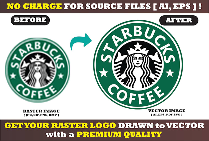Do vector trace or recreate any logo or image quickly by Afnan_gd9990 ...