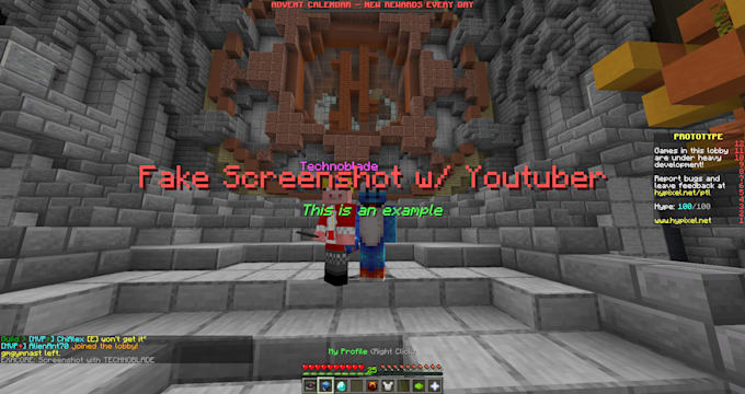 Fake a screenshot with your favorite minecraft youtuber by ...