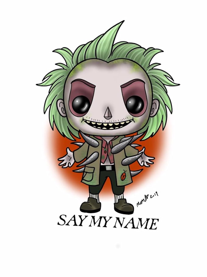 Draw digital funko character by Monstersart666 | Fiverr