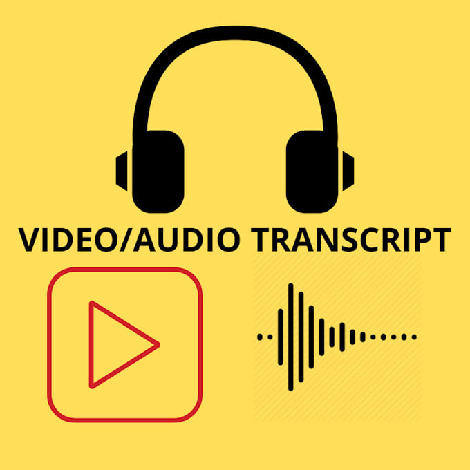 Do video and audio transcription by Rudolfskiv | Fiverr